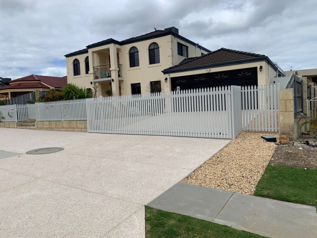 Picket Fencing in Mindarie — Craftsman Fencing Perth