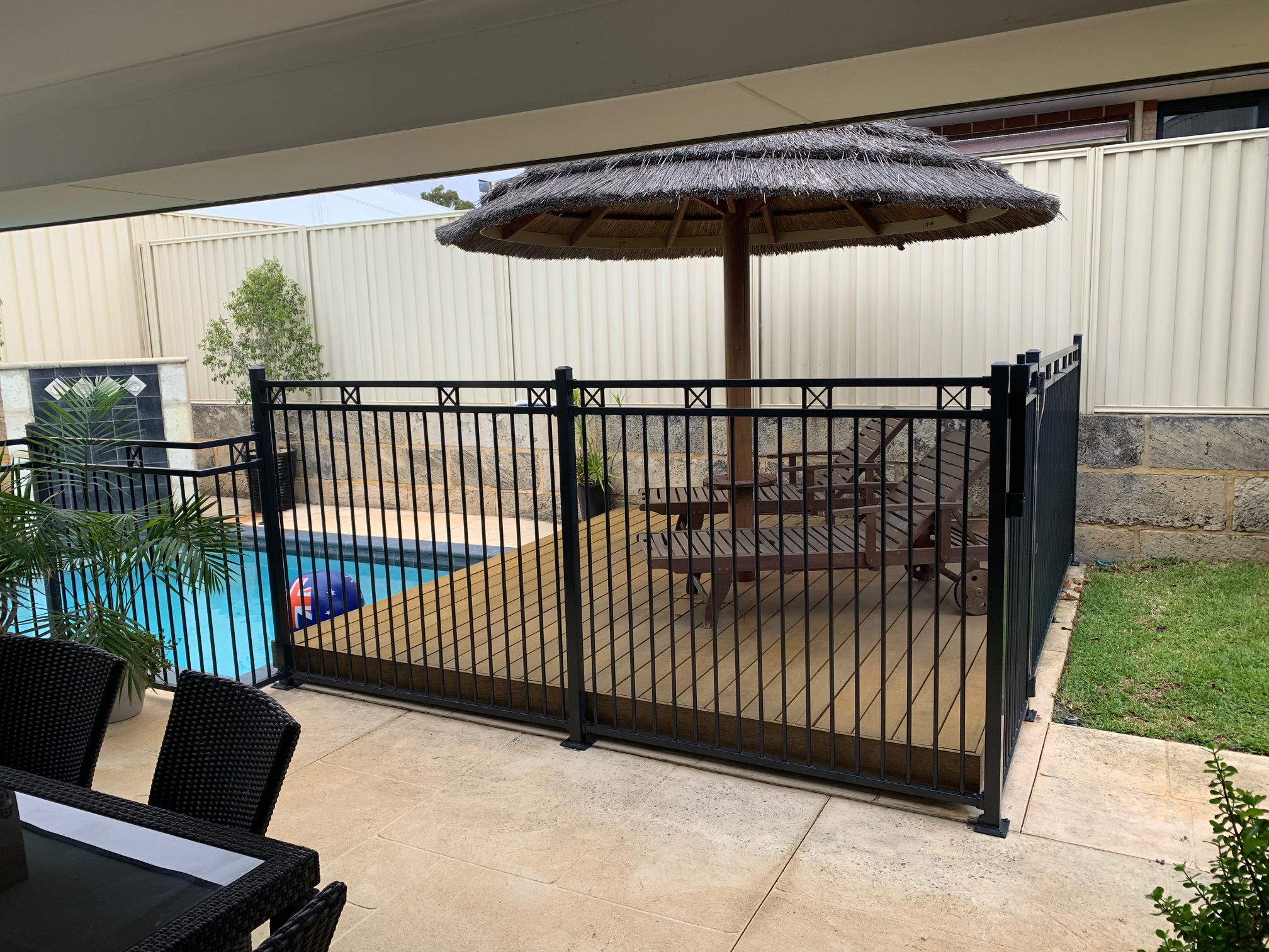 Aluminium Tube Pool Fencing In Tapping — Craftsman Fencing